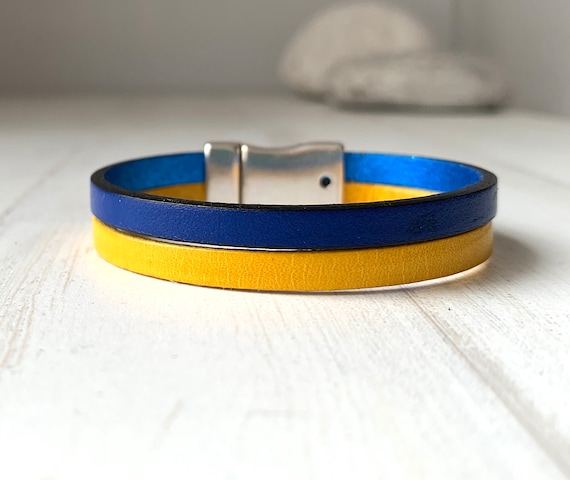 Ukraine Support Bracelets Stand With Ukraine Ukrainian Flag - Etsy