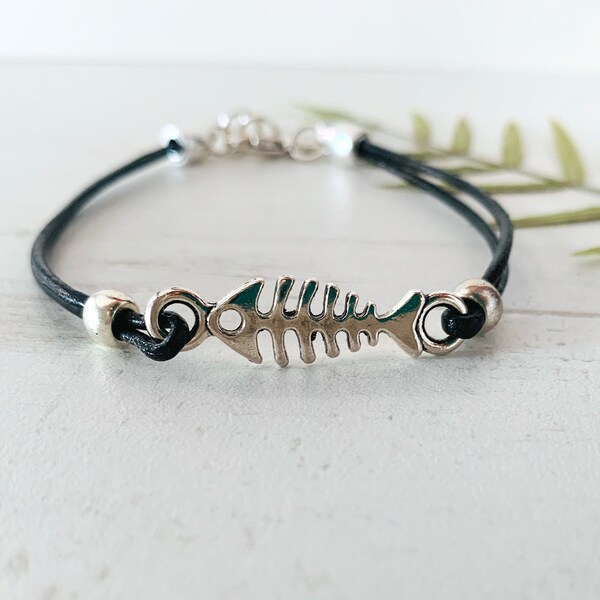 Fishbone Bracelet - Etsy