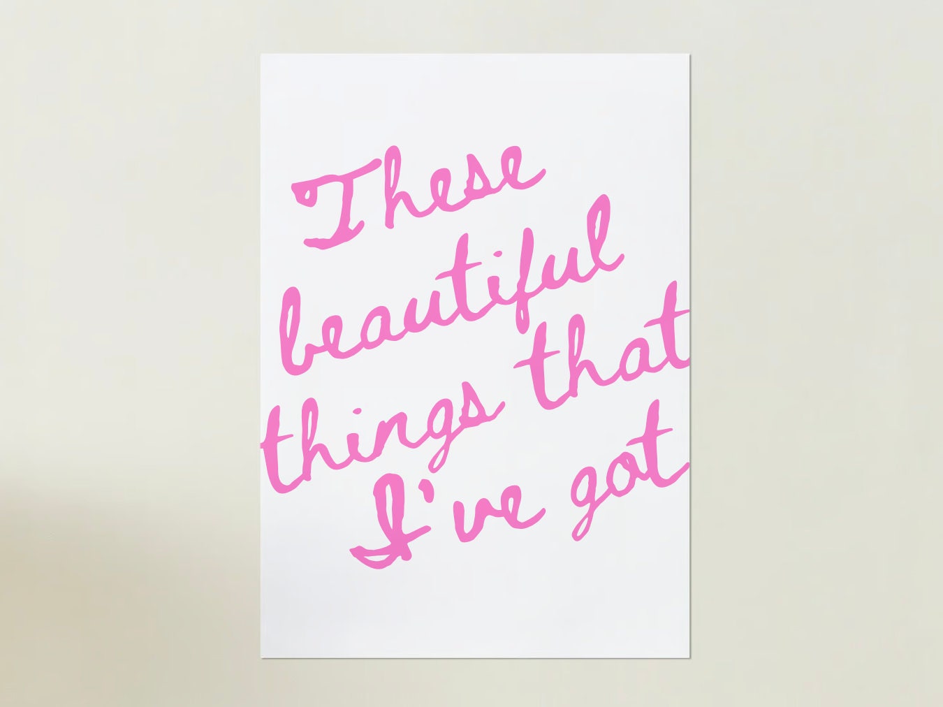 Benson Boone These Beautiful Things That I've Got Poster Art, Music ...