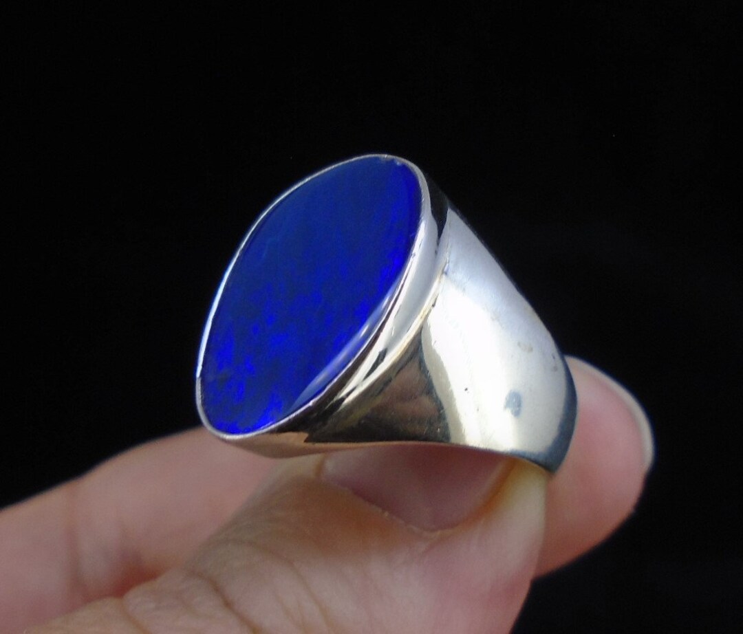 Opal Ring Frame Set in 925 Sterling Silver, Size O, Scotland, Heritage ...