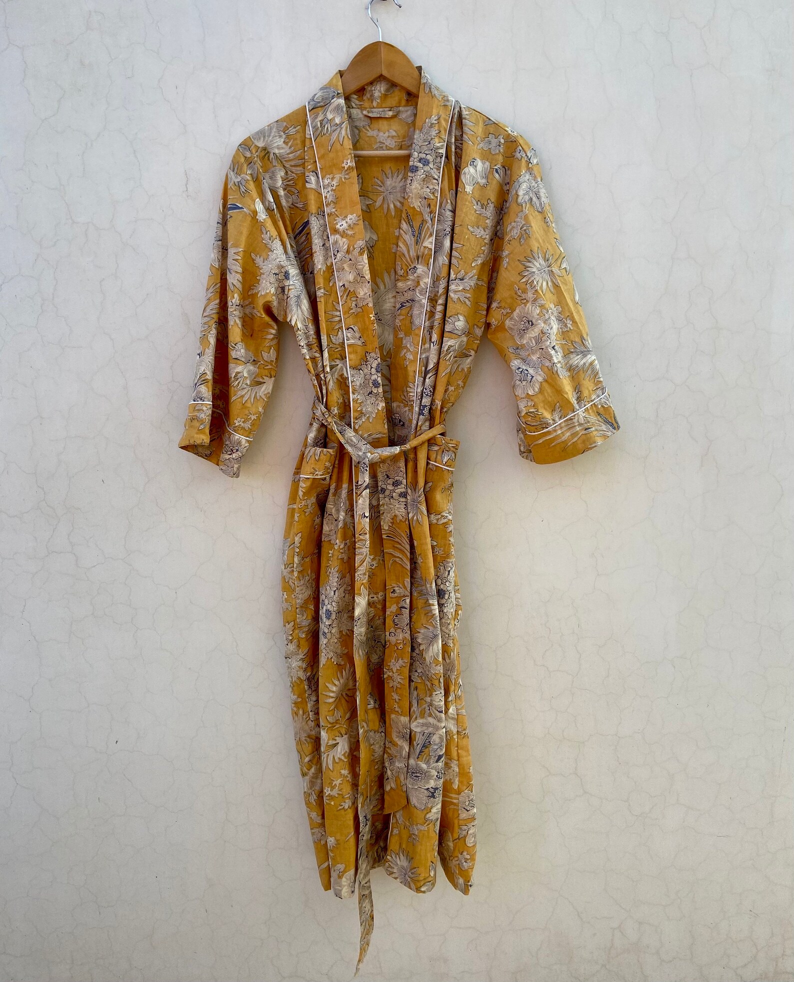 Floral Print Robes Bridesmaid Kimono Robe Floral Kimono - Etsy