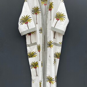 Palm Tree Robes, Bridesmaid Kimono Robe, Boho Kimono, Beautiful Bridal ...