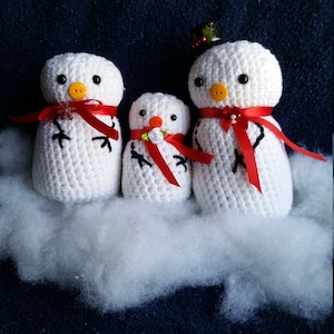 Snowman Crochet - Etsy