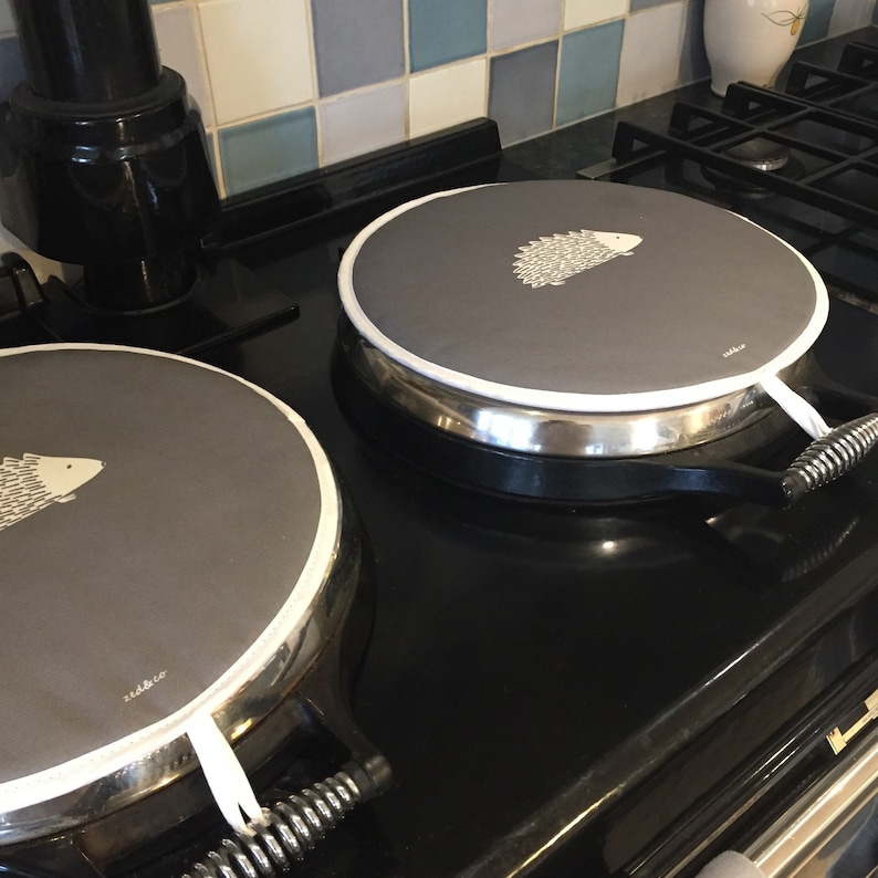 Hedgehog Aga Covers -set of Two, Made in the UK - Etsy UK