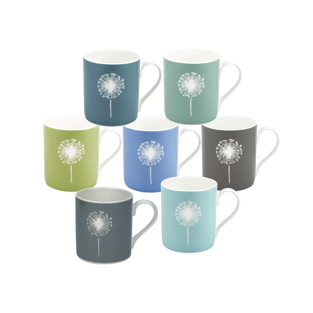 Dandelion Mug - Two Sizes, Made in the UK - Etsy UK
