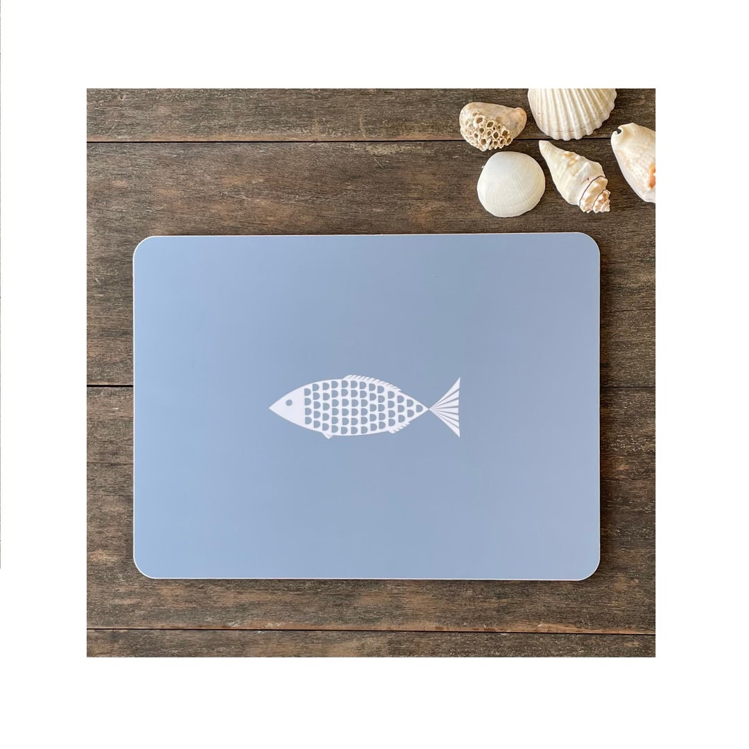 Fish Placemats Set of Four, Single, Made in the UK - Etsy