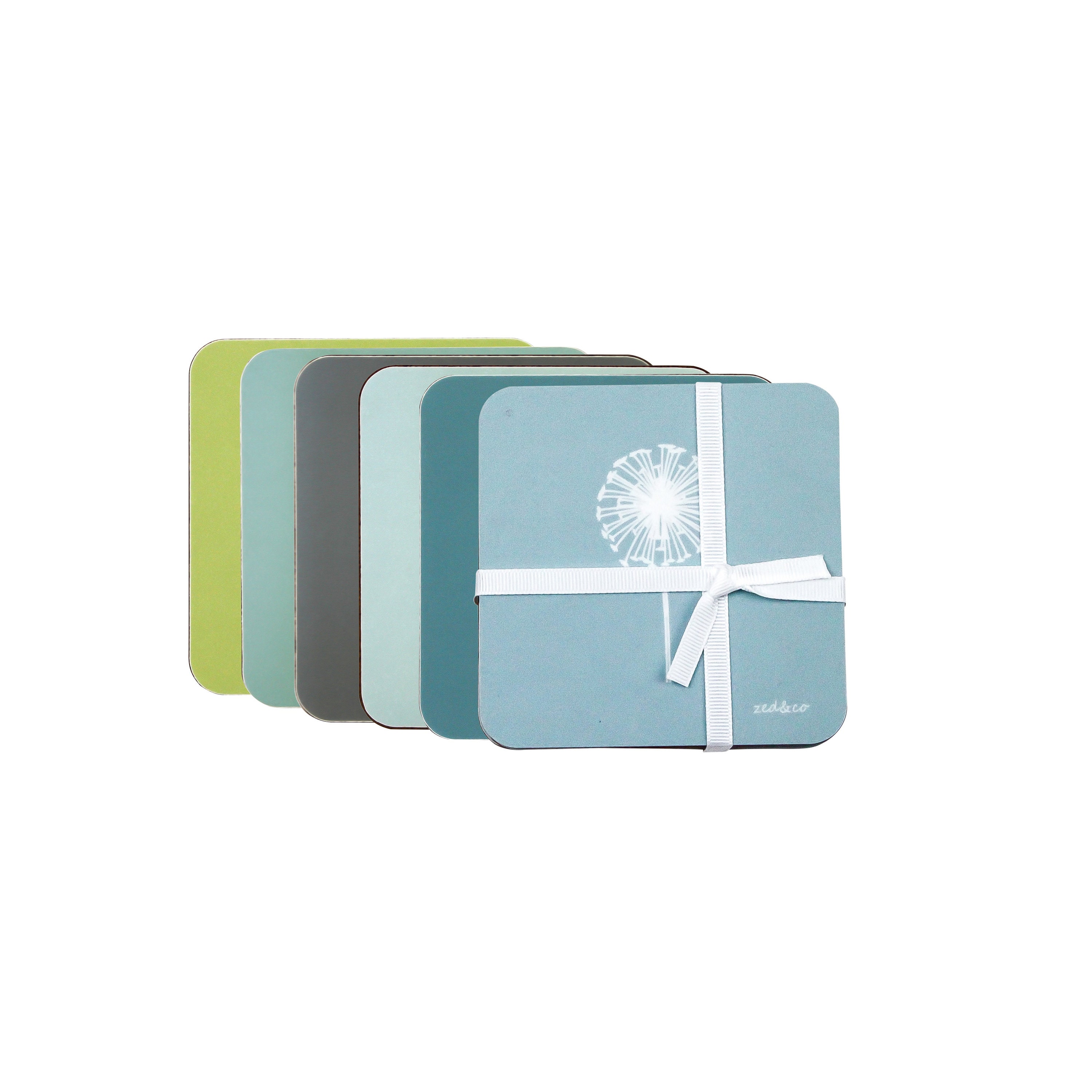 Dandelion Coasters Set of Four Single Made in the UK - Etsy UK