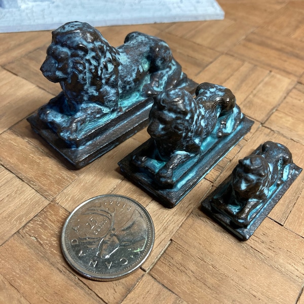 Miniature Lion - Etsy