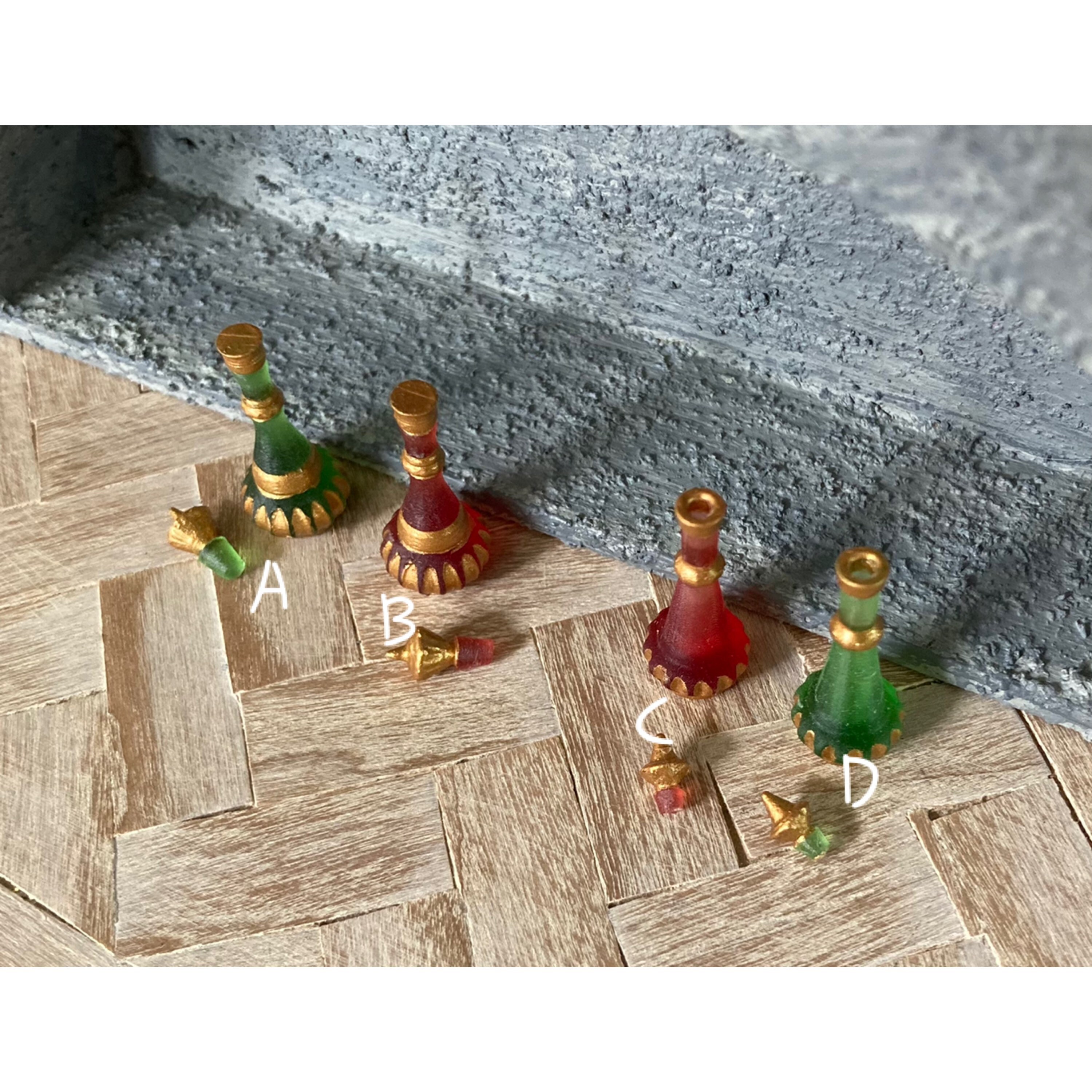 Miniature Genie Bottle for Dollhouse - Etsy