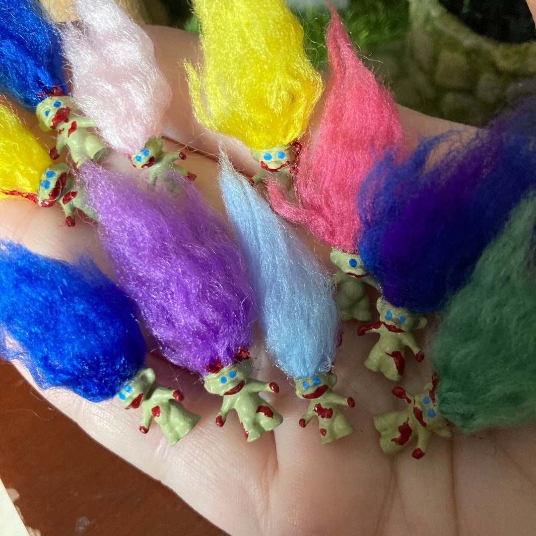 Miniature 1/12 Scale Zombie Trolls for Diorama,halloween Display and ...