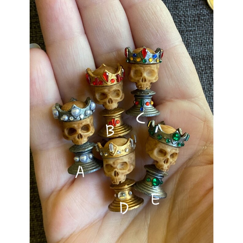 Miniature Medieval Skull Relic 1/12 Scale for - Etsy