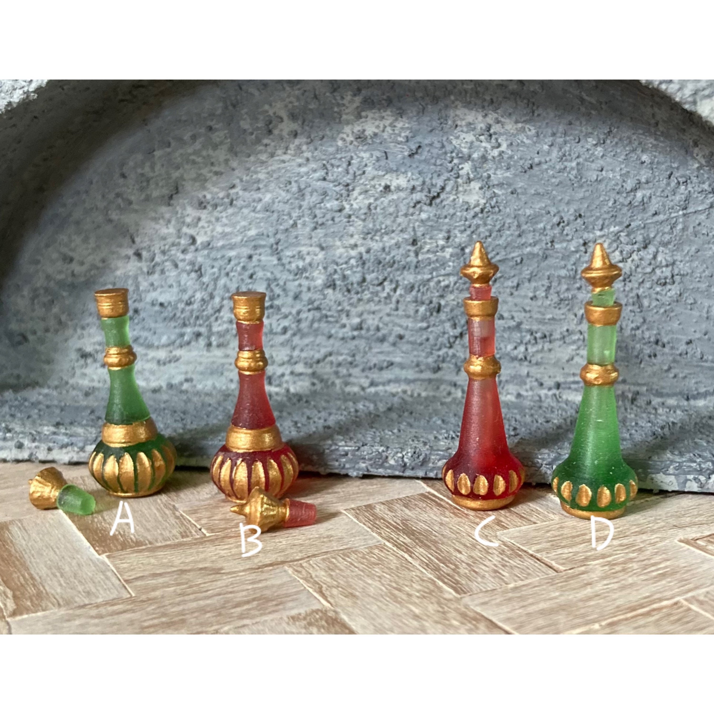 Miniature Genie Bottle for Dollhouse - Etsy