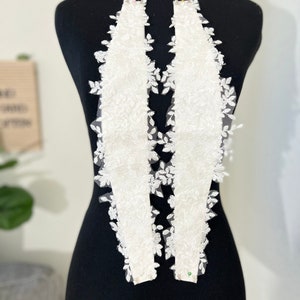 Custom off Shoulder Straps Satin and Lace 19, Detachable Drop Wedding ...