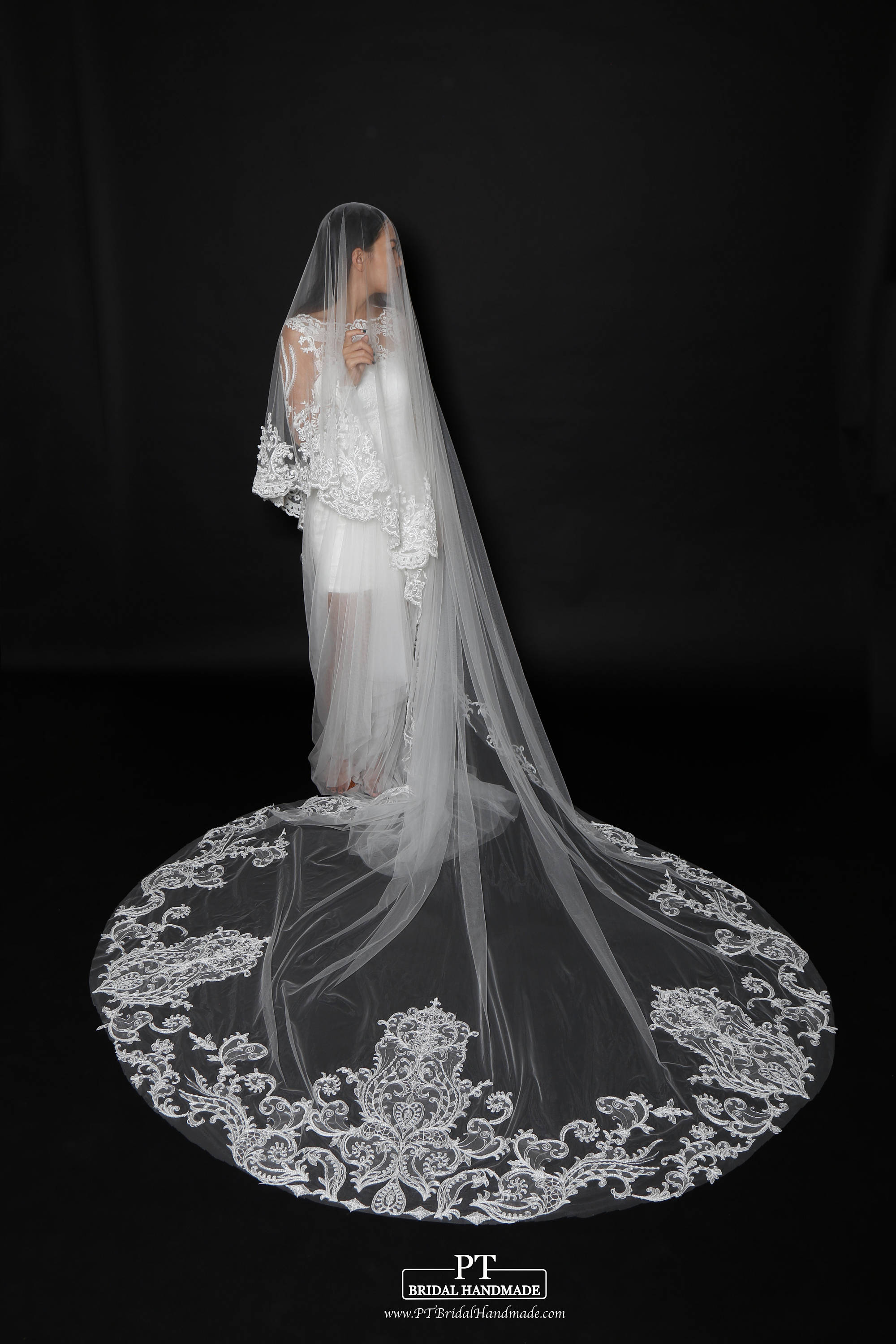 Cathedral Lace Wedding Veil 129 Wedding Veil Cathedral Veil | Etsy