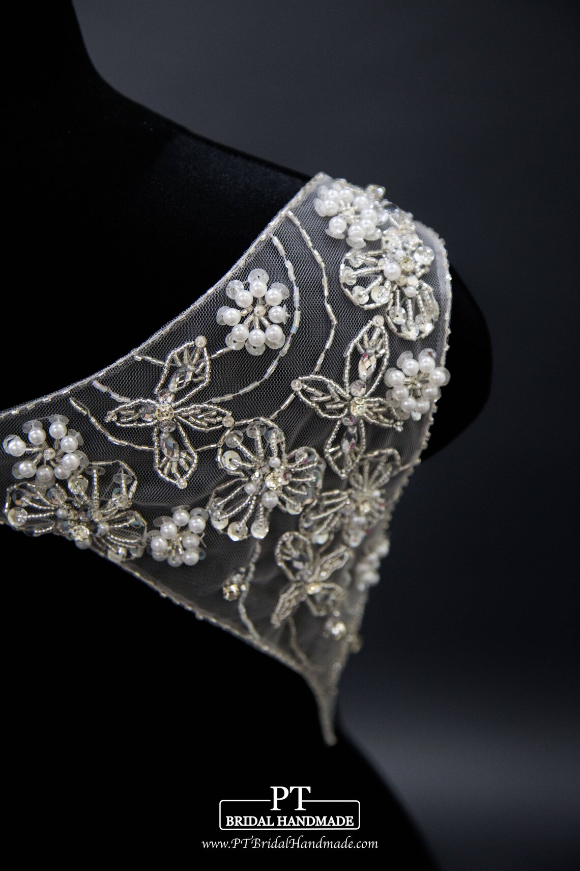 Detachable Wedding Dress Beaded Keyhole 85 Detachable - Etsy