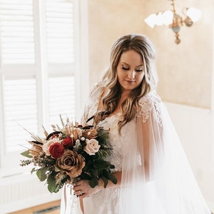 Bicep Bridal Cape Veils #174, Lace Bridal Bicep Straps, Bridal Bicep ...