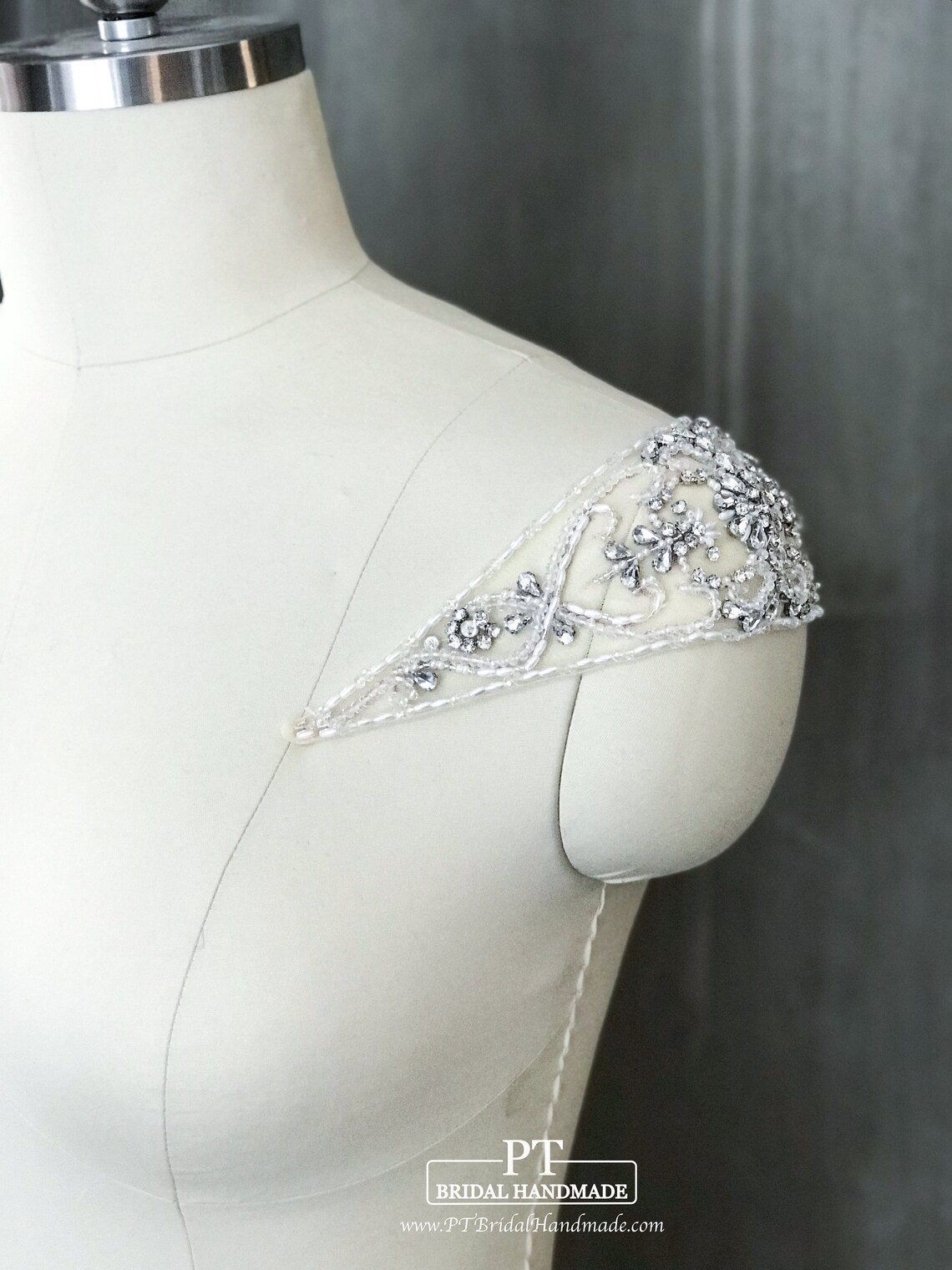 Rhinestone Detachable Bridal Straps 158straps for Wedding - Etsy