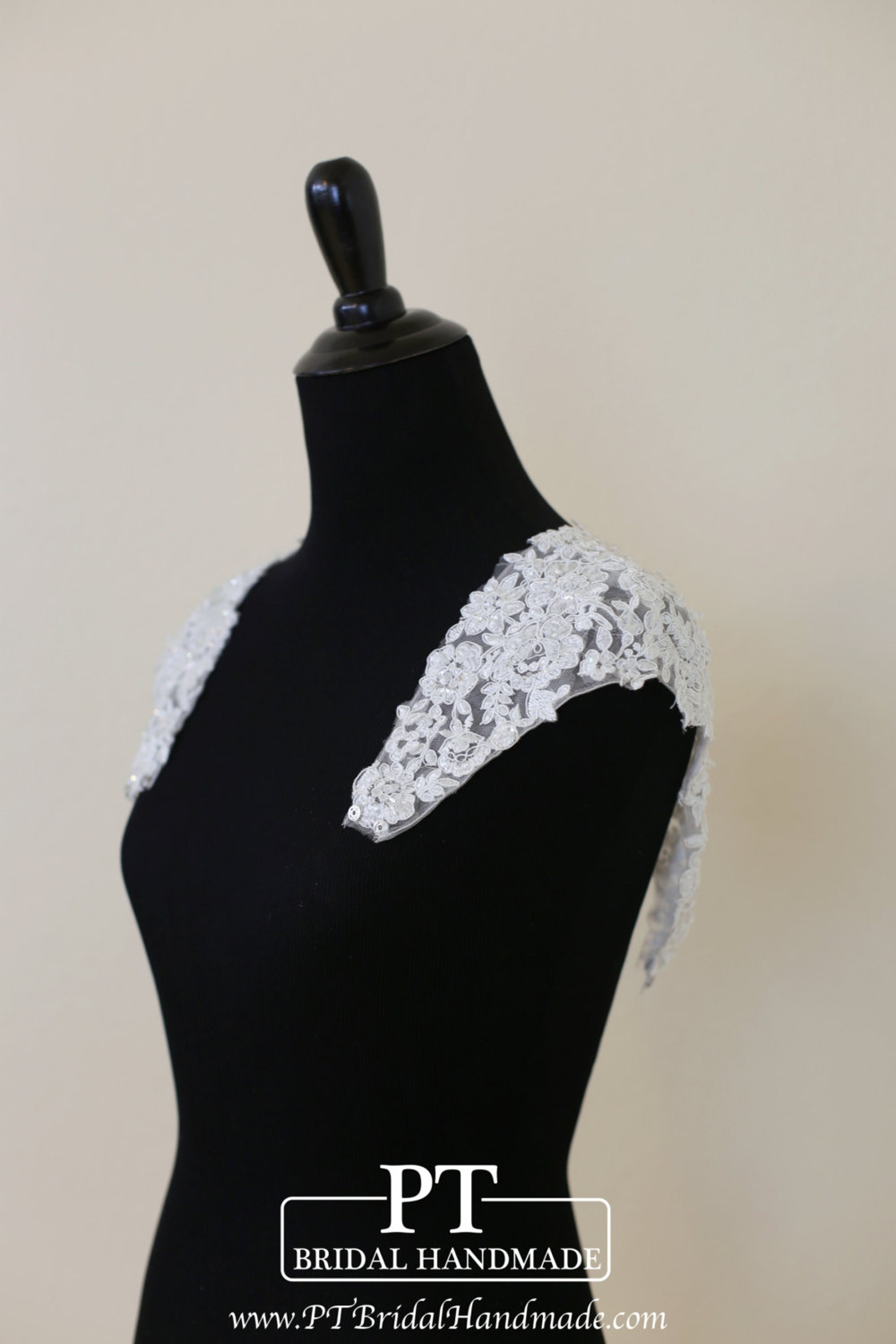 Custom Keyhole Wedding Dress Sleeves #52, Detachable Wedding Cap ...