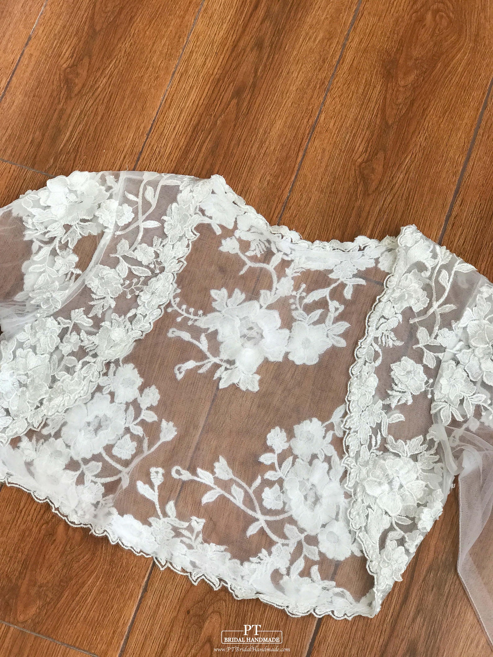 Custom Floral Bolero 115 Custom Wedding Dress Bolero Custom | Etsy