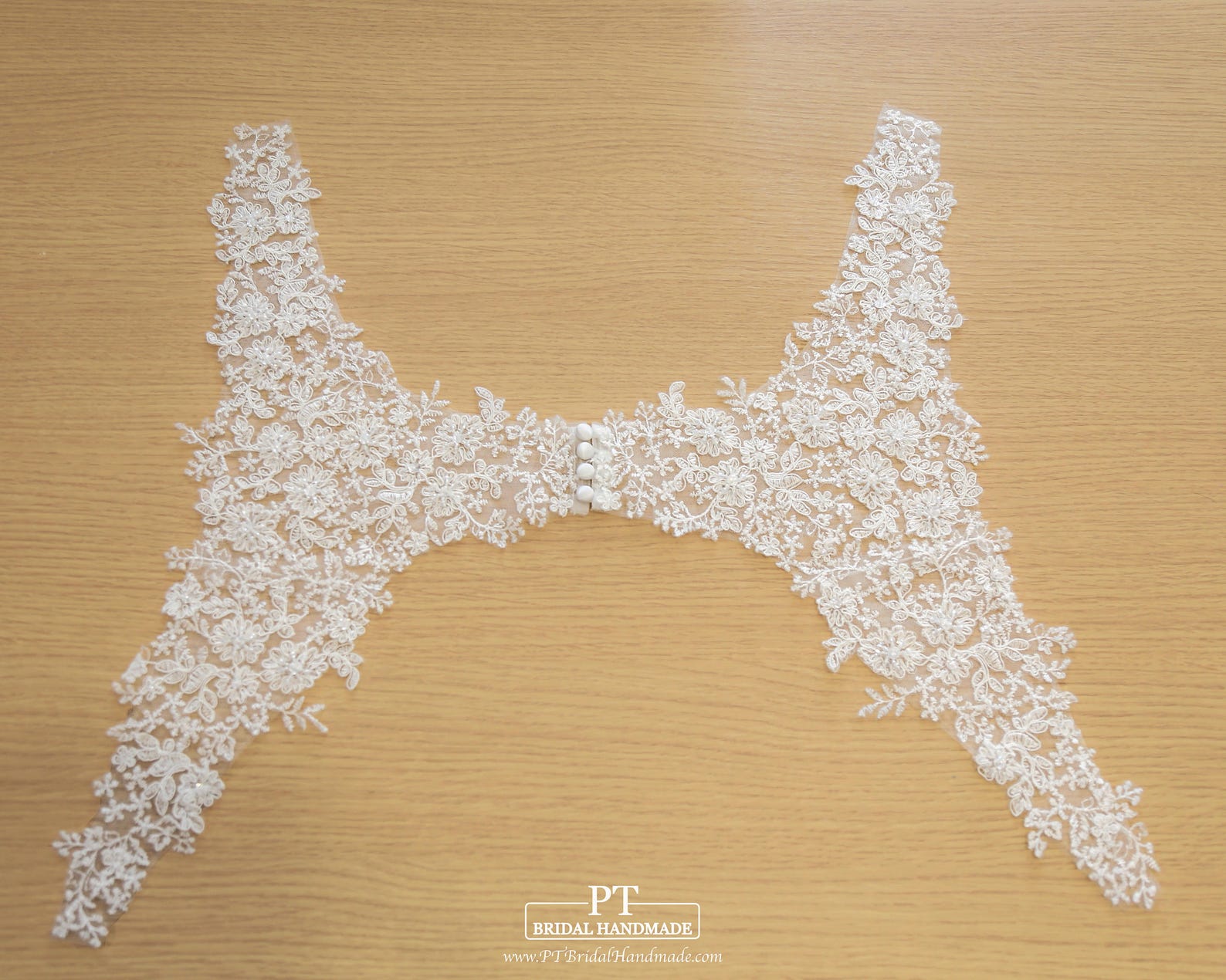 Detachable Keyhole Sleeves for Wedding Dress #126, Lace Bridal Keyhole ...