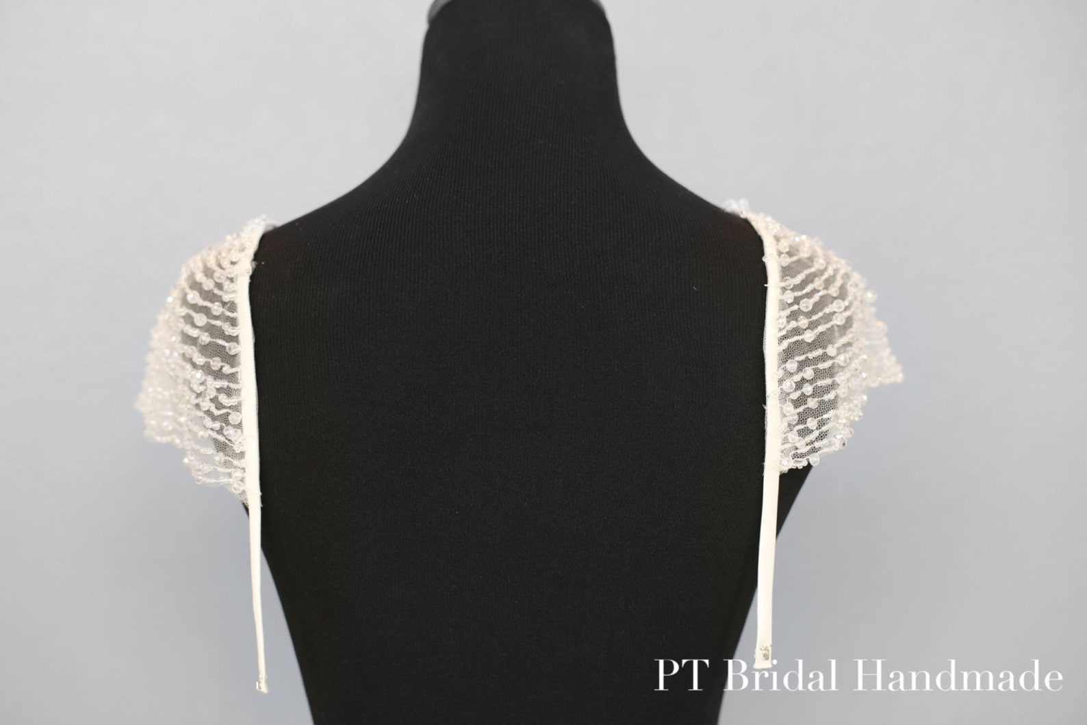 Detachable Crystal Cap Sleeves 11-detachable Wedding Shoulder - Etsy