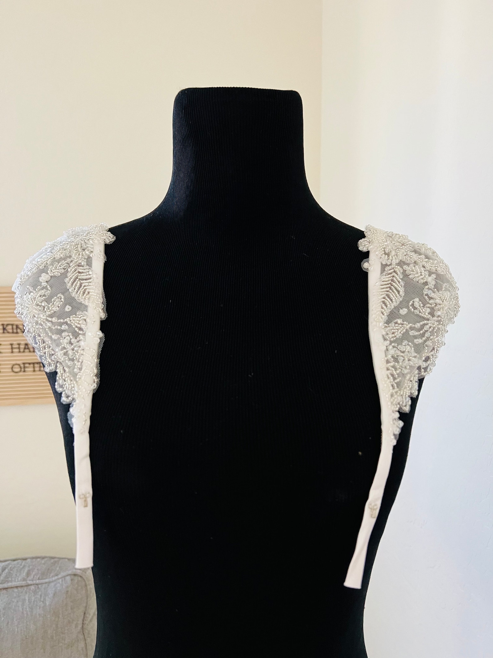 Beaded Shoulder Sleeves 172 Bridal Epaulettesbridal Strap - Etsy