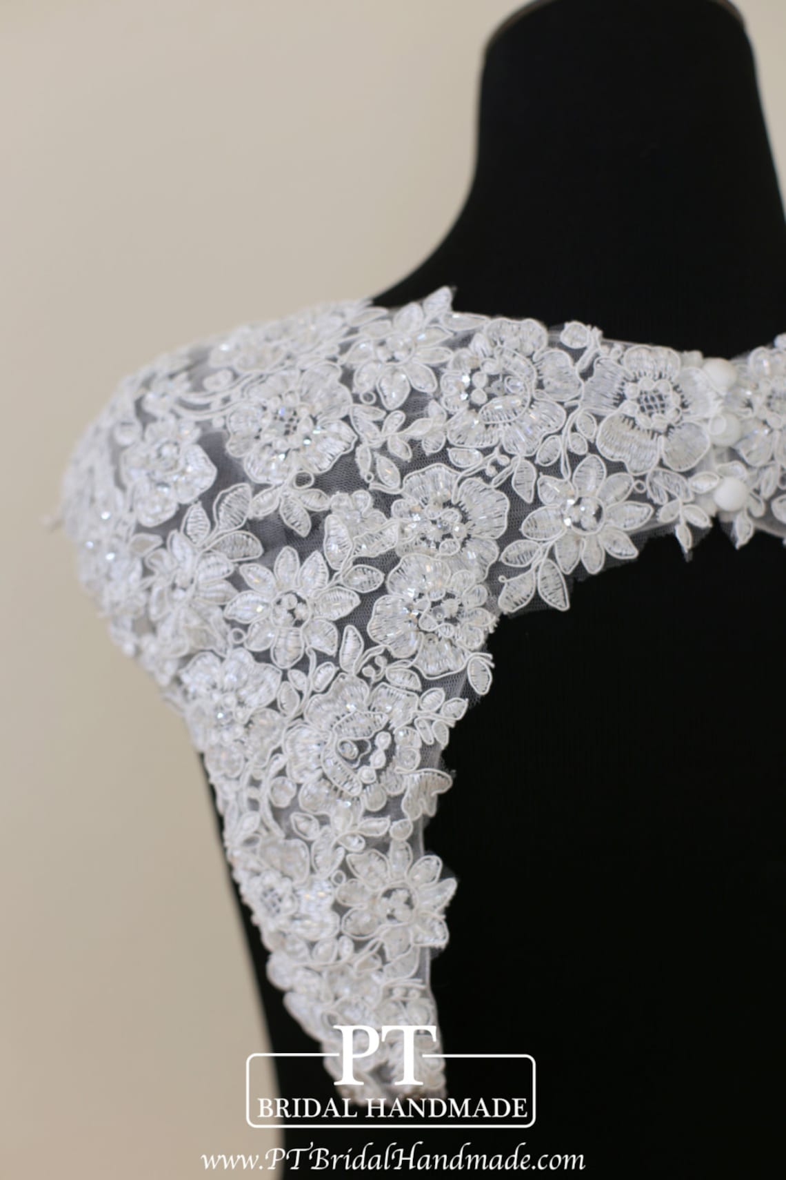 Custom Keyhole Wedding Dress Sleeves #52, Detachable Wedding Cap ...