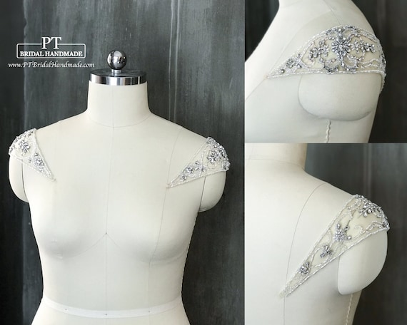 Rhinestone Detachable Bridal Straps 158straps for Wedding - Etsy