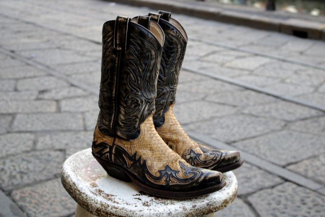 Sendra Denver Ibiza Cowboy Cowboy Cowboy Boots Texan Leather Finished ...