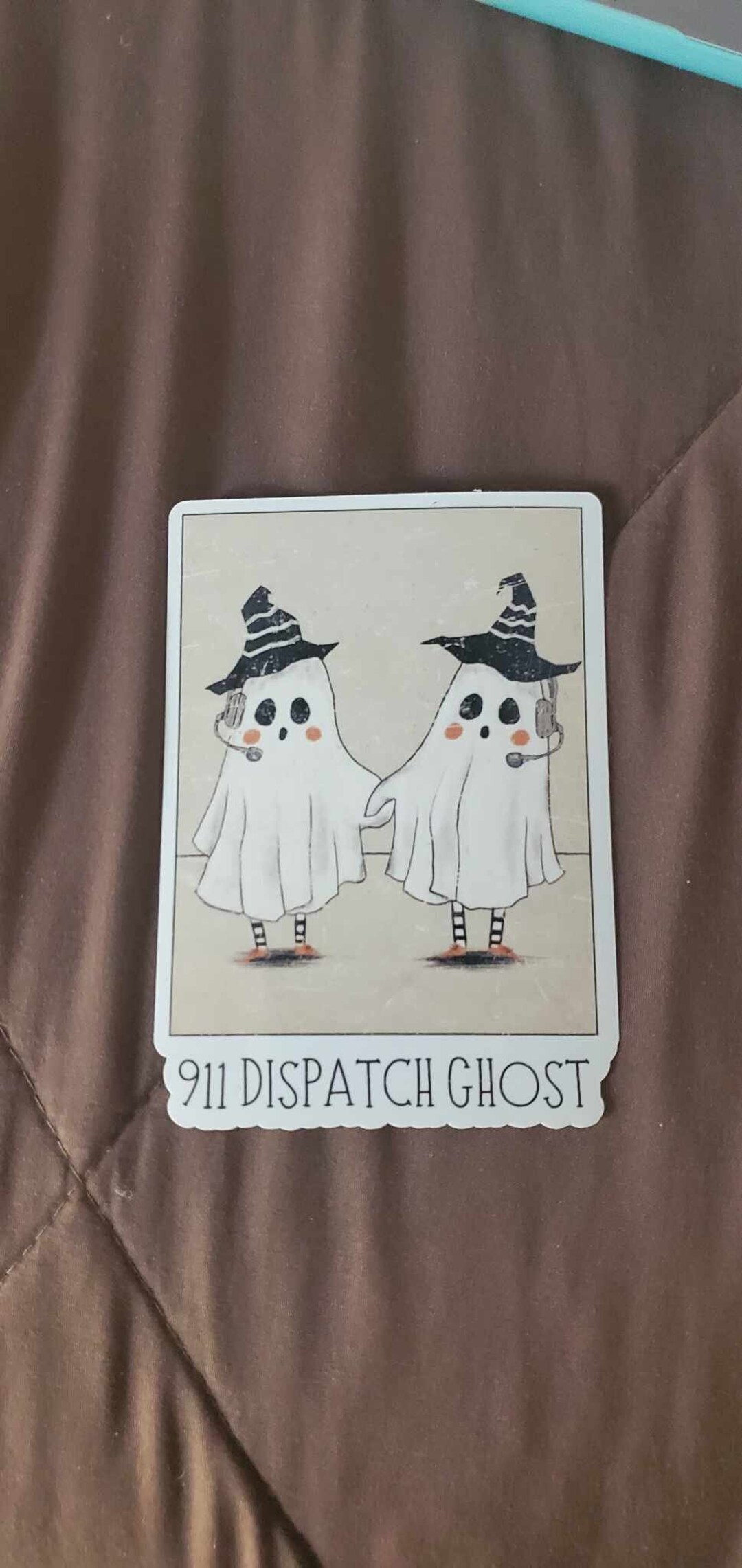 Waterproof 911 Dispatcher Ghost Decal/sticker Water Bottle - Etsy