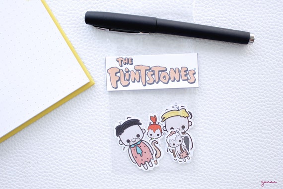 The Flintstones Sticker Pack Fan Art Illustration - Etsy