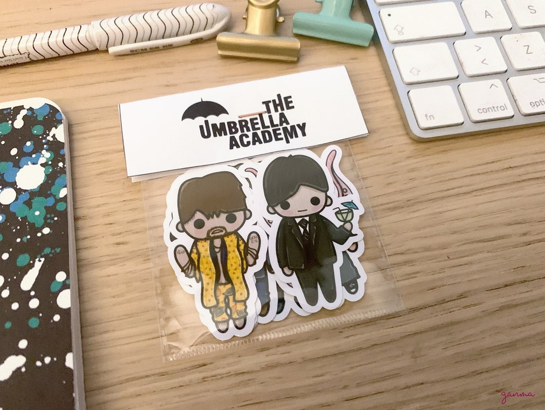 The Umbrella Academy Sticker Pack, Character Stickers, Series Stickers ...