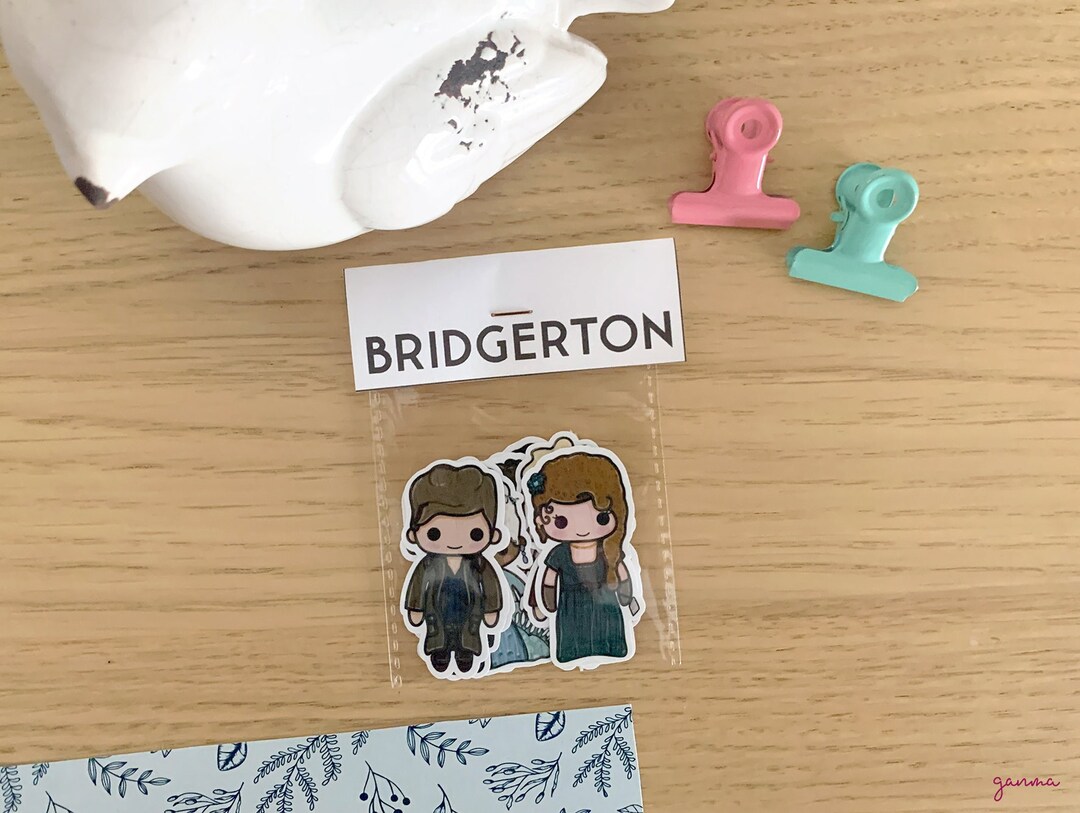 Bridgerton S3 Sticker Pack, Fan Art, Illustration, Stationery, Kawaii ...