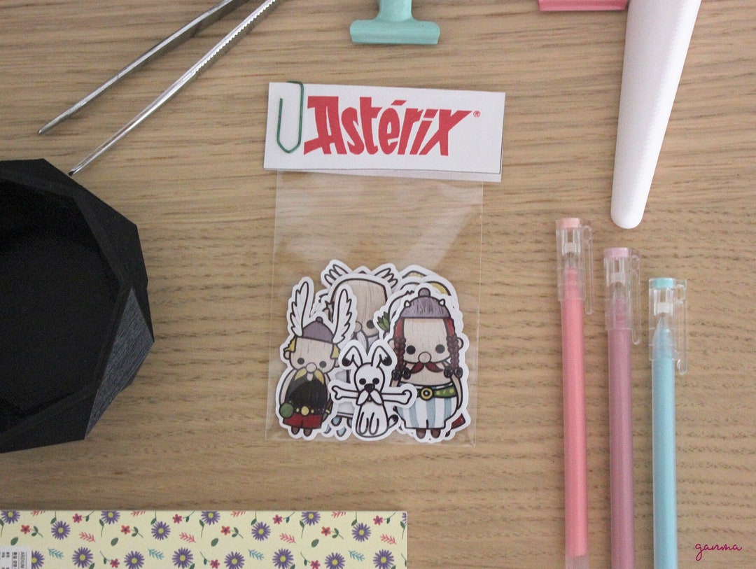 Asterix and Obelix Sticker Pack, Fan Art, Illustration, Stationery ...