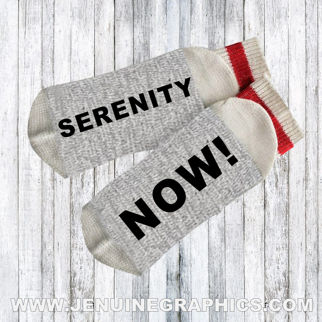 Funny Socks - Novelty Socks - Words on Socks - Text on Socks - Custom ...