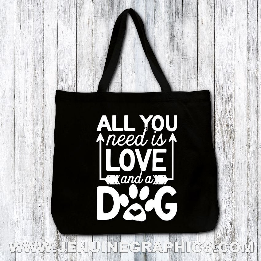 Dog tote bag funny dog quote dog lover gift dog mom gift | Etsy
