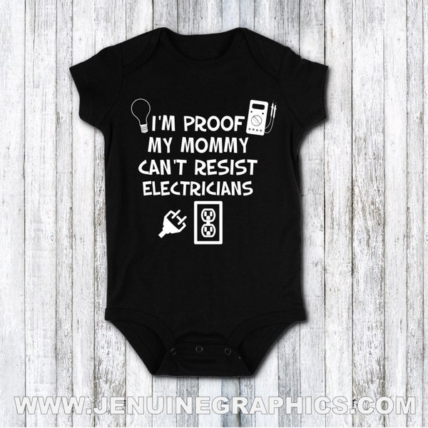 Electrician Baby - Etsy