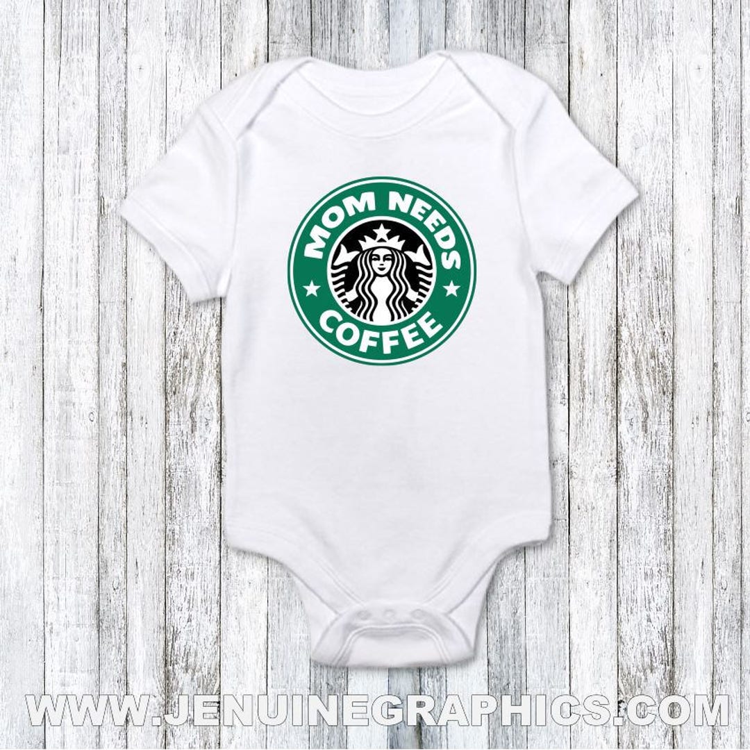 Funny Baby Gift Funny Baby Shower Gift Funny New Baby Gift Coffee Lover ...