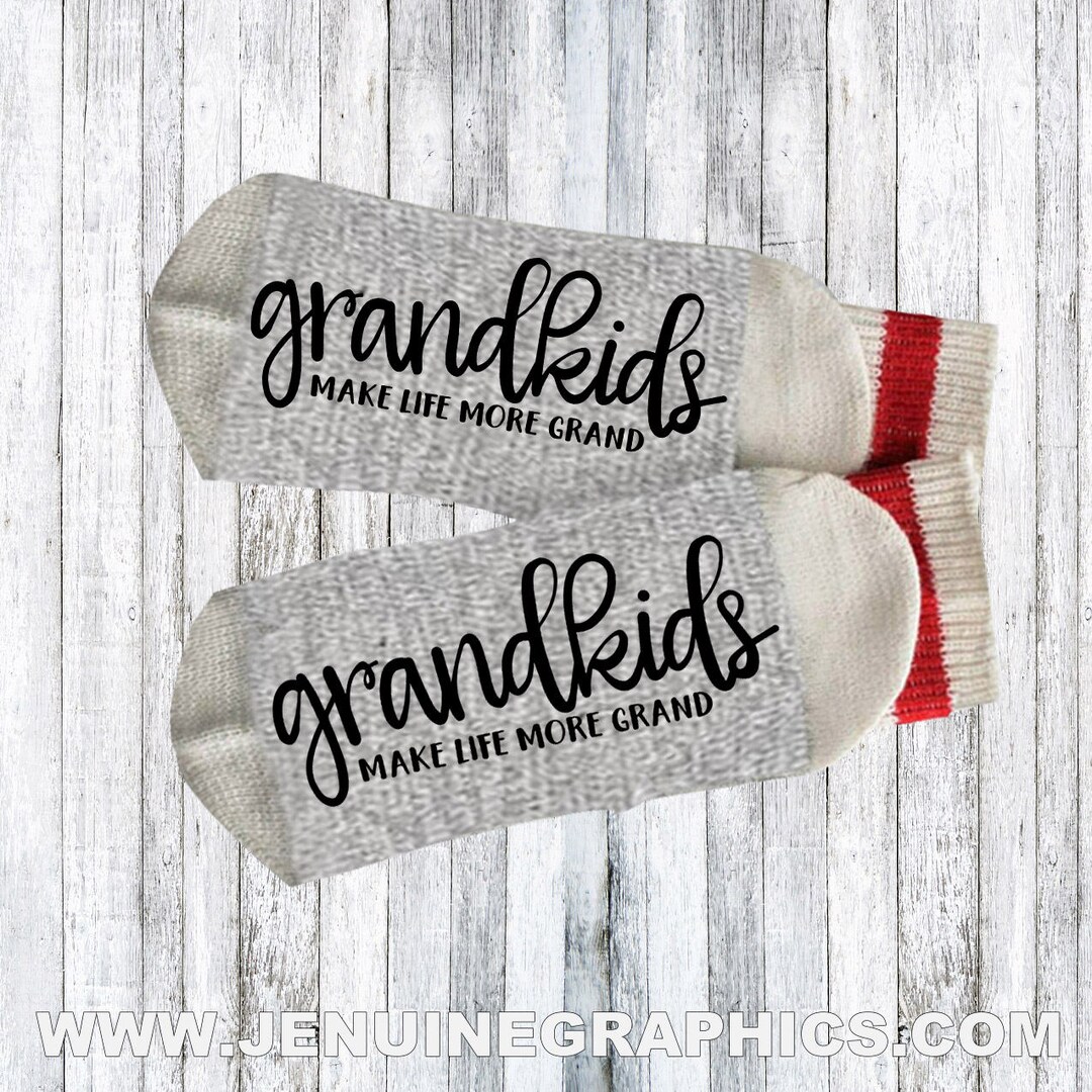 Funny Socks - Novelty Socks - Grandma Gift Idea - Words on Socks ...