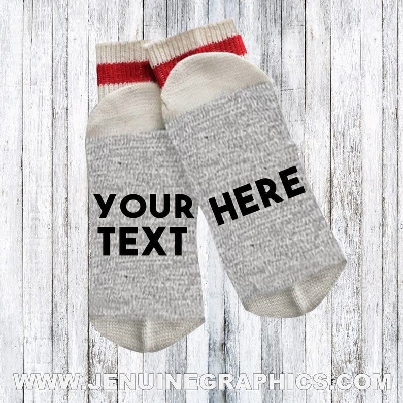Funny socks Novelty Socks Words on socks funny gift idea | Etsy
