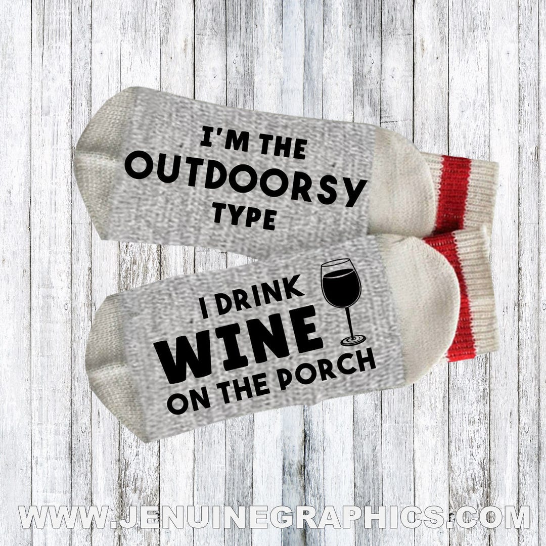 Funny Socks Novelty Socks Words on Socks Funny Gift Idea Text on Socks ...