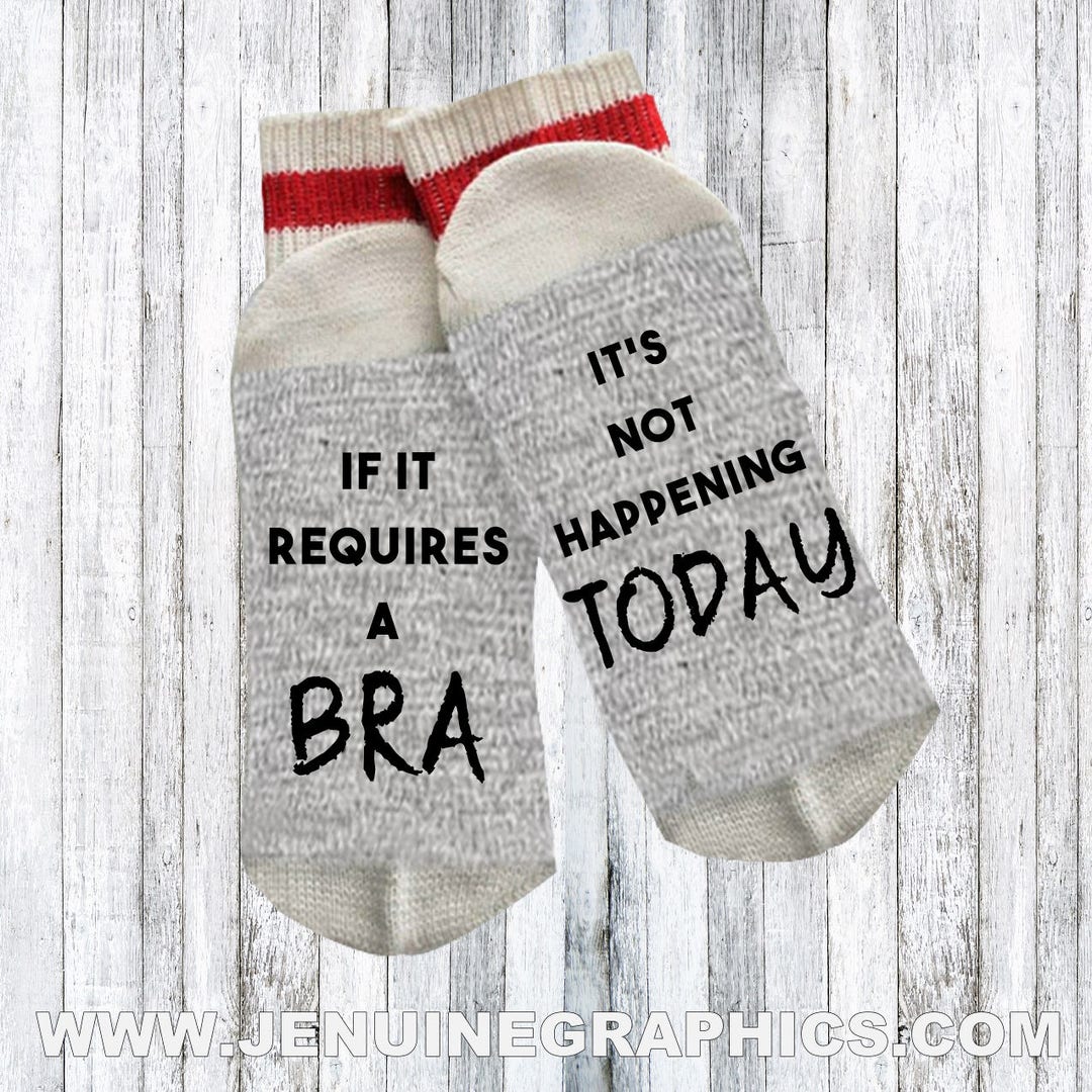 Funny Socks - Novelty Socks - Words on Socks - Funny Gift Idea - Text ...