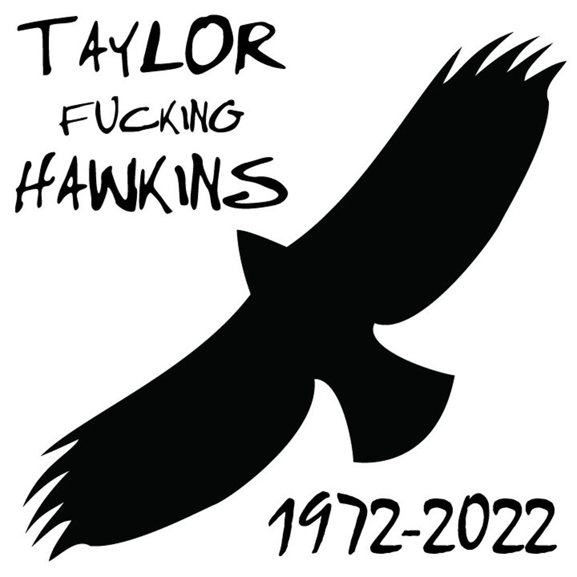 Taylor Hawkins Art, Printable Poster Digital Print, Taylor Hawkins ...