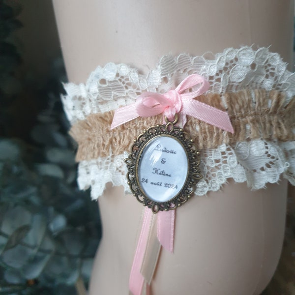 Burlap Garter - Etsy