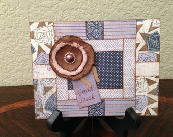 Good Luck Blank Card - Etsy