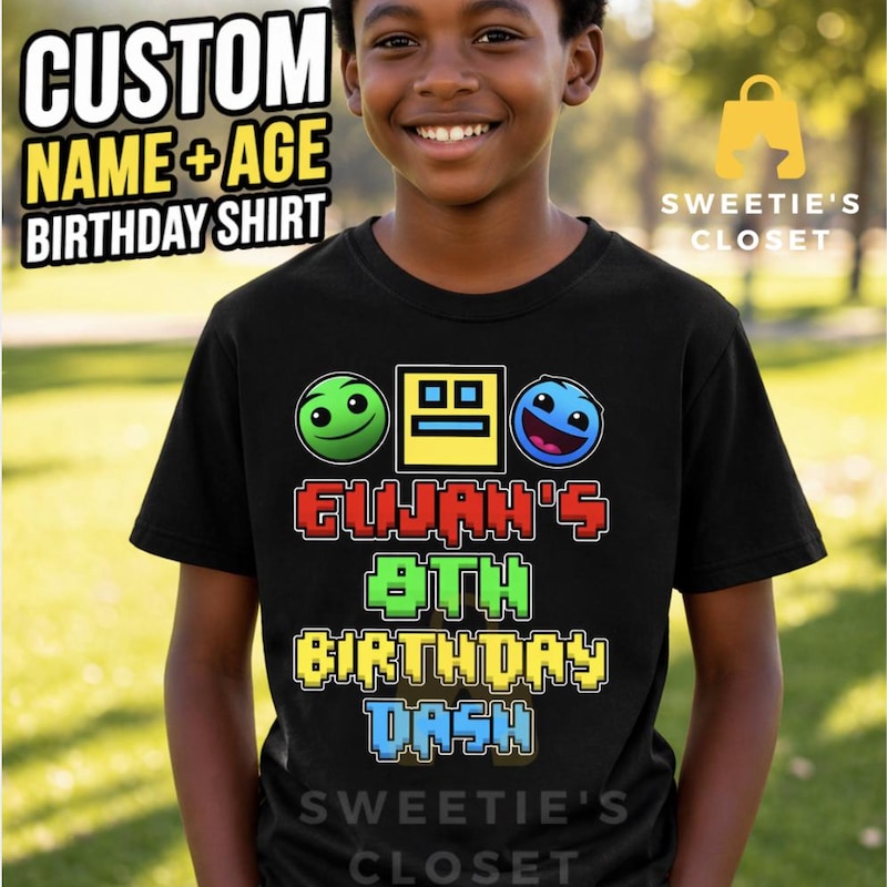 Geometry Dash Clothing - Etsy