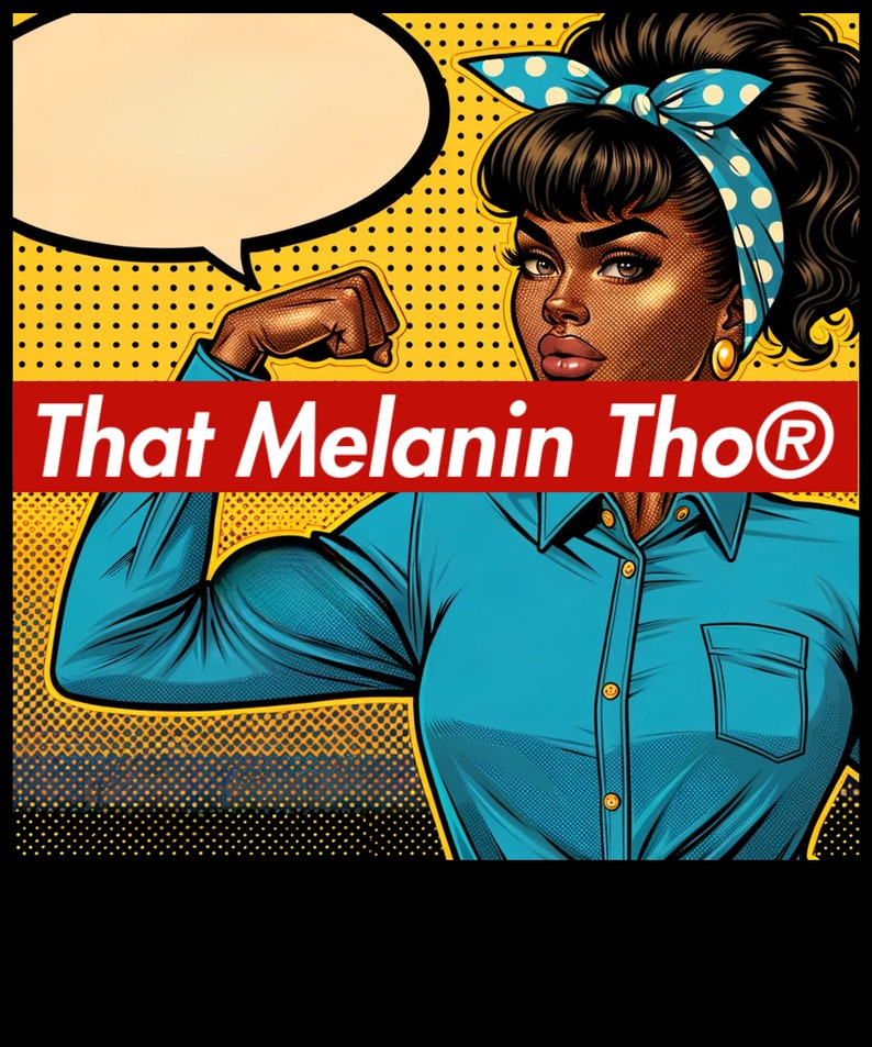 Black Woman Pop Art Digital Art African American Beautiful Women WOW ...