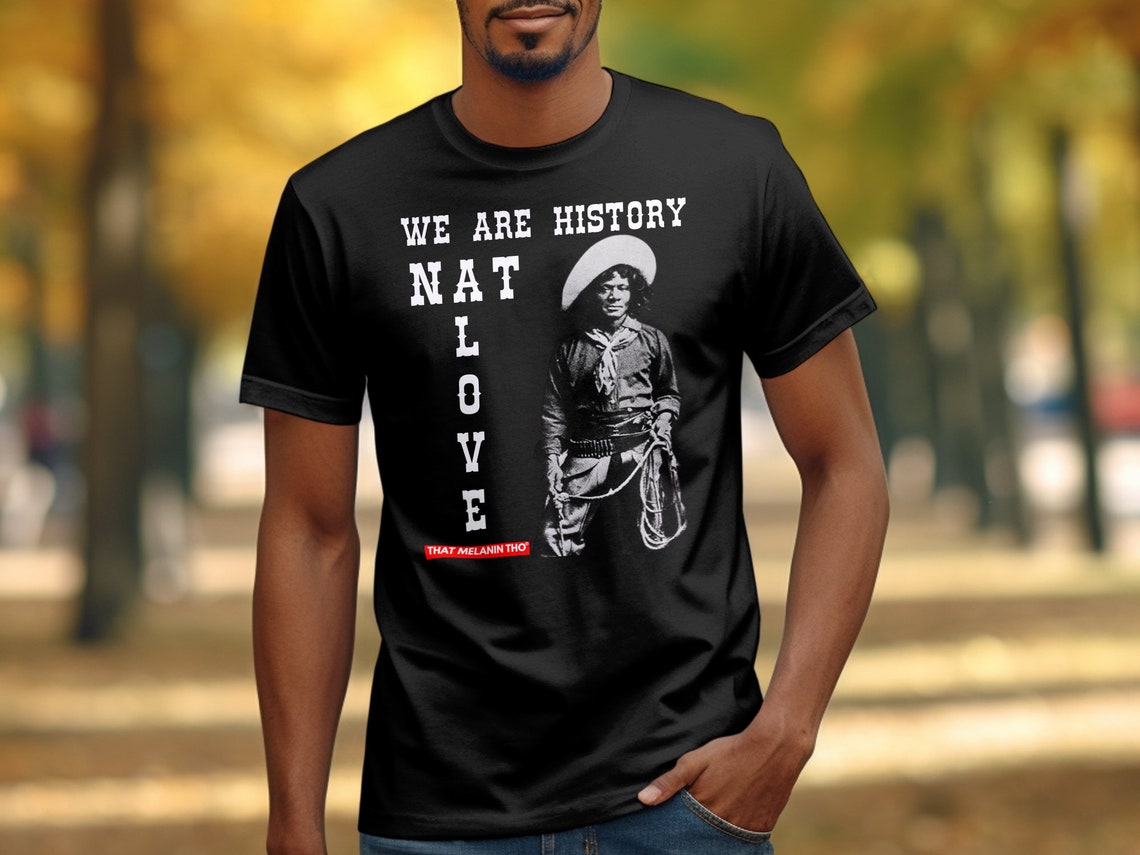 Black Cowboy Nat Love African American Cowboy Rodeo Black History - Etsy