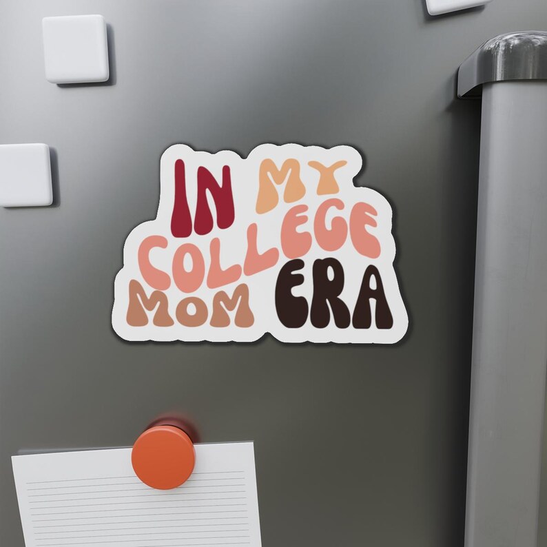 Custom College Mom Magnet: Funny Fridge Decor, Car Magnet - Etsy