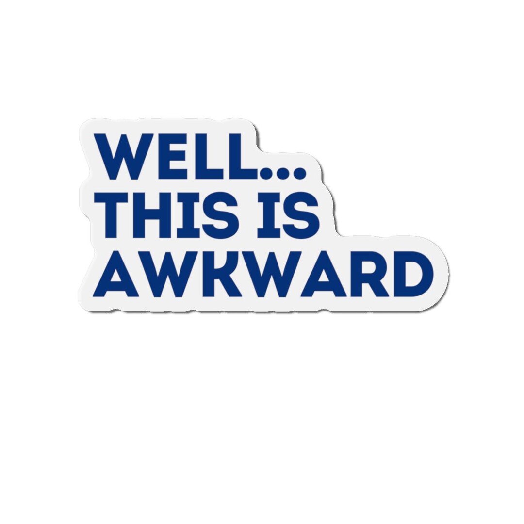 Well This is Awkward Anti Elon Musk Tesla Car Magnet Bumper Magnet - Etsy